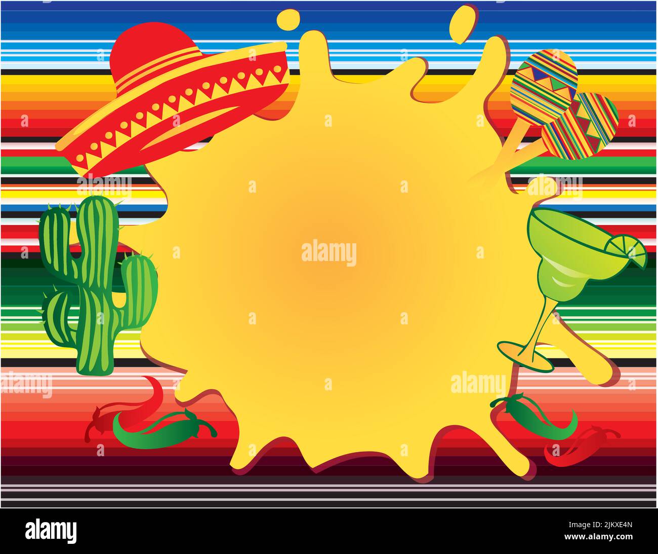 Hispanic Mexican Blanket Poster Background Stock Vector Image & Art - Alamy
