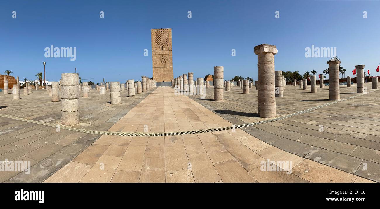 Rabat morocco view tour hassan hi-res stock photography and images - Alamy