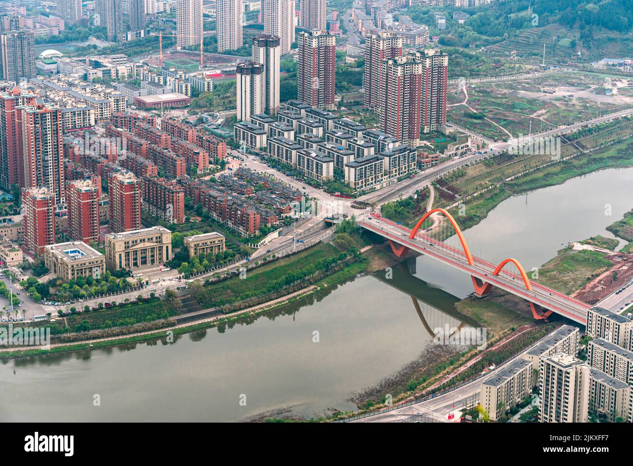 Bridges in Modern Cities - China Stock Photo - Alamy