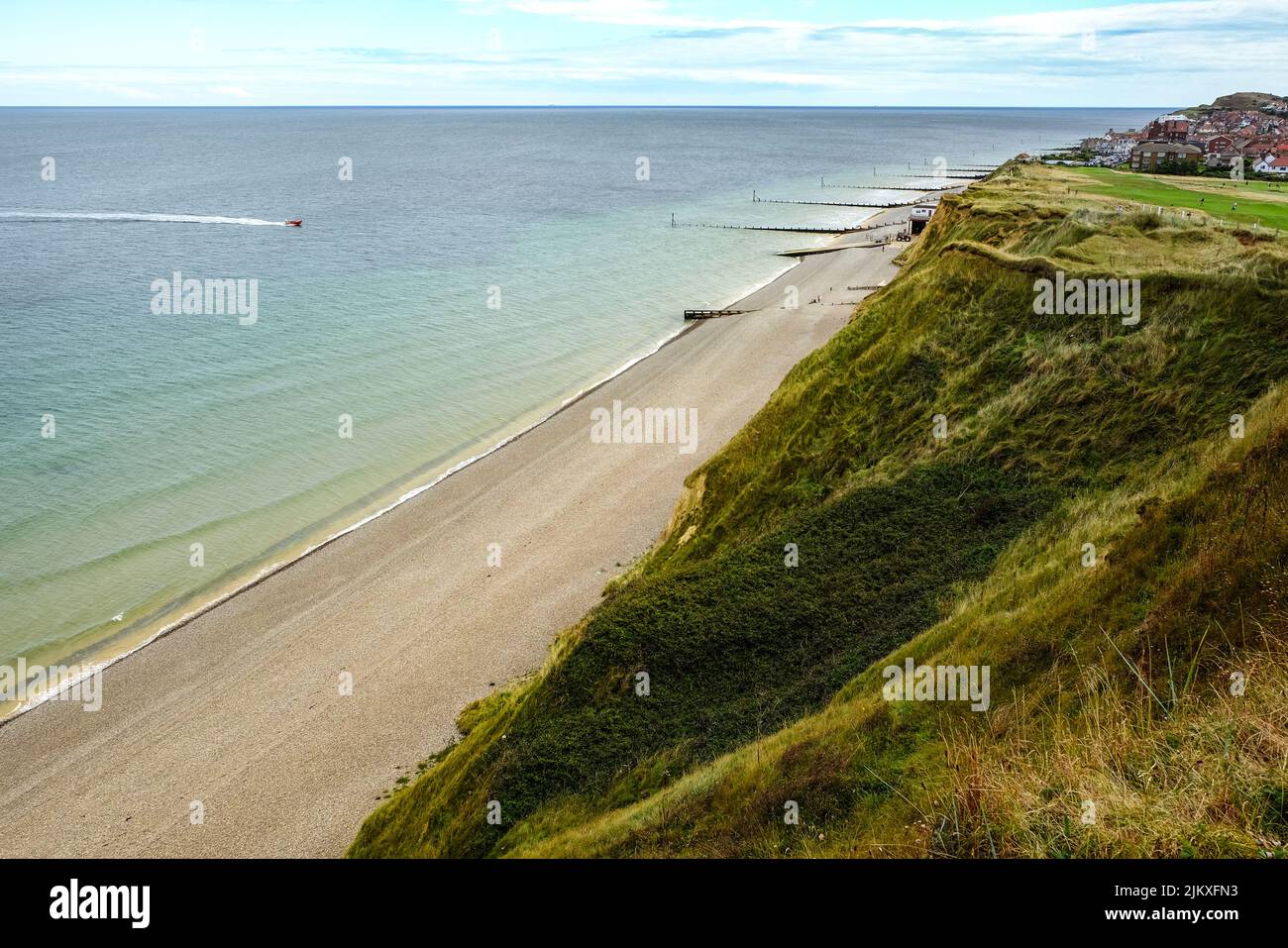 A beautiful shot of Sheringham beach Stock Photo - Alamy