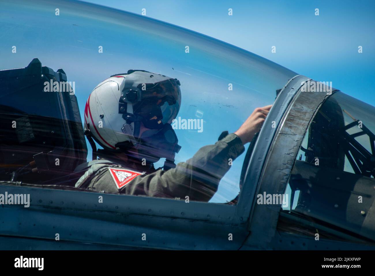 China Sea. 11th July, 2022. Lt. Joe Ramos, from Detroit, assigned to ...