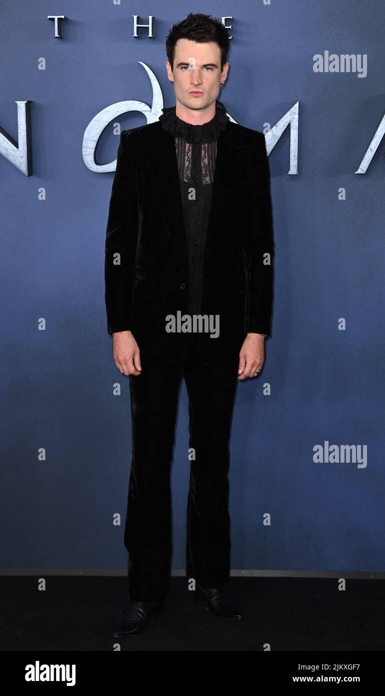 London, UK. 03rd Aug, 2022. August 3rd, 2022. London, UK. Tom Sturridge ...