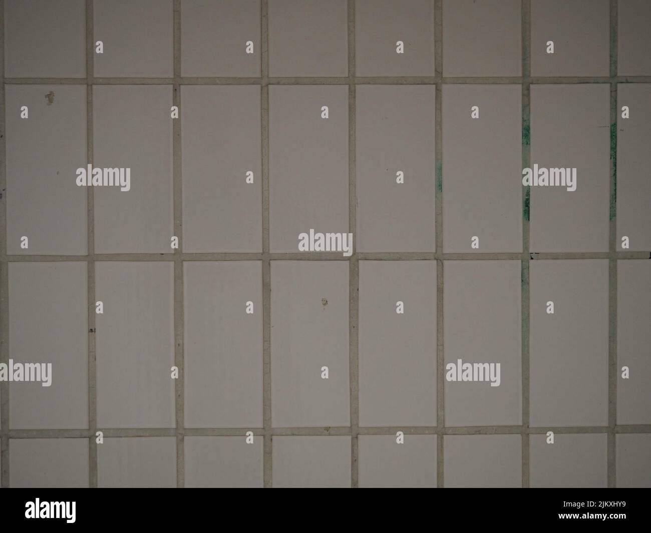 Dirty White Tile Wall, use for background or as texture Stock Photo - Alamy