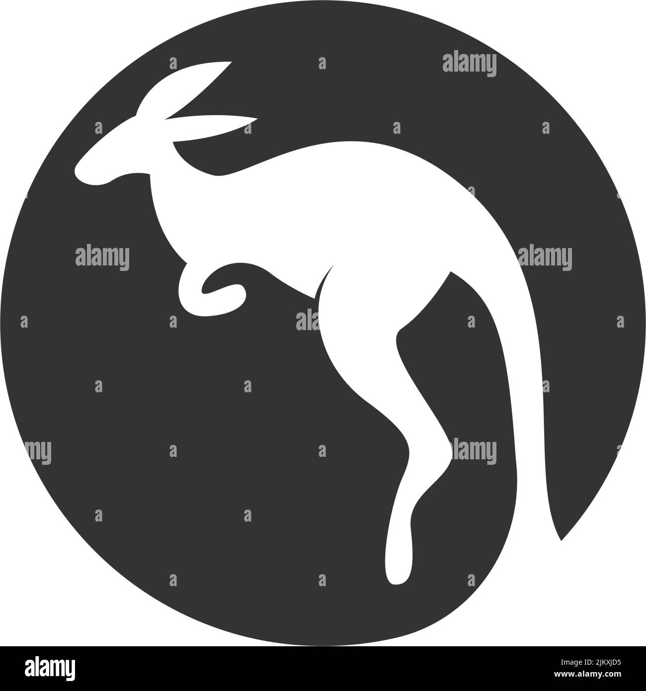 Kangaroo icon logo design illustration template vector Stock Vector ...
