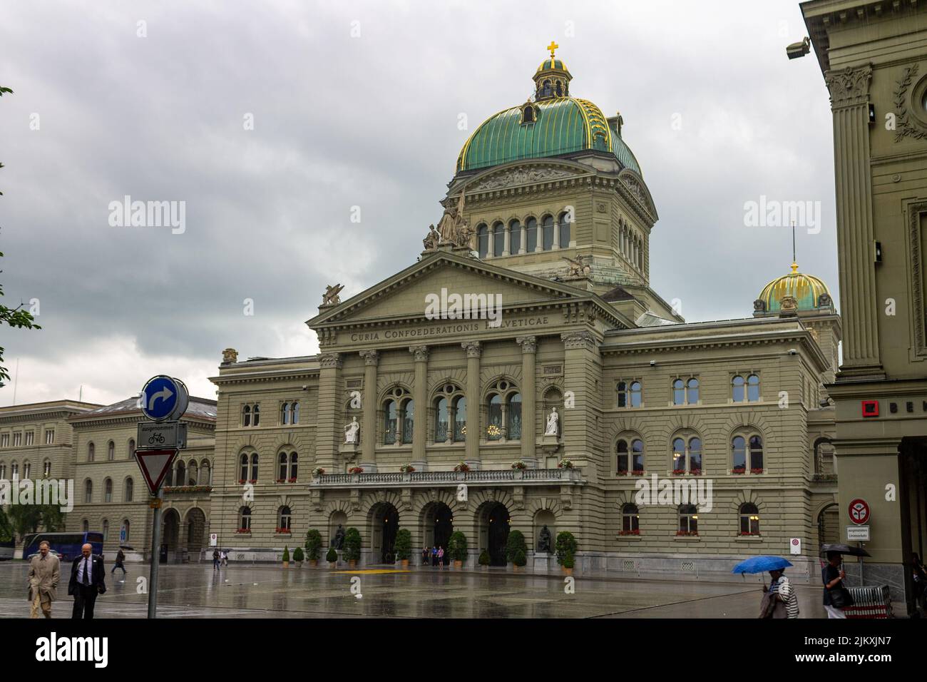 Swiss federal palace in hi-res stock photography and images - Alamy