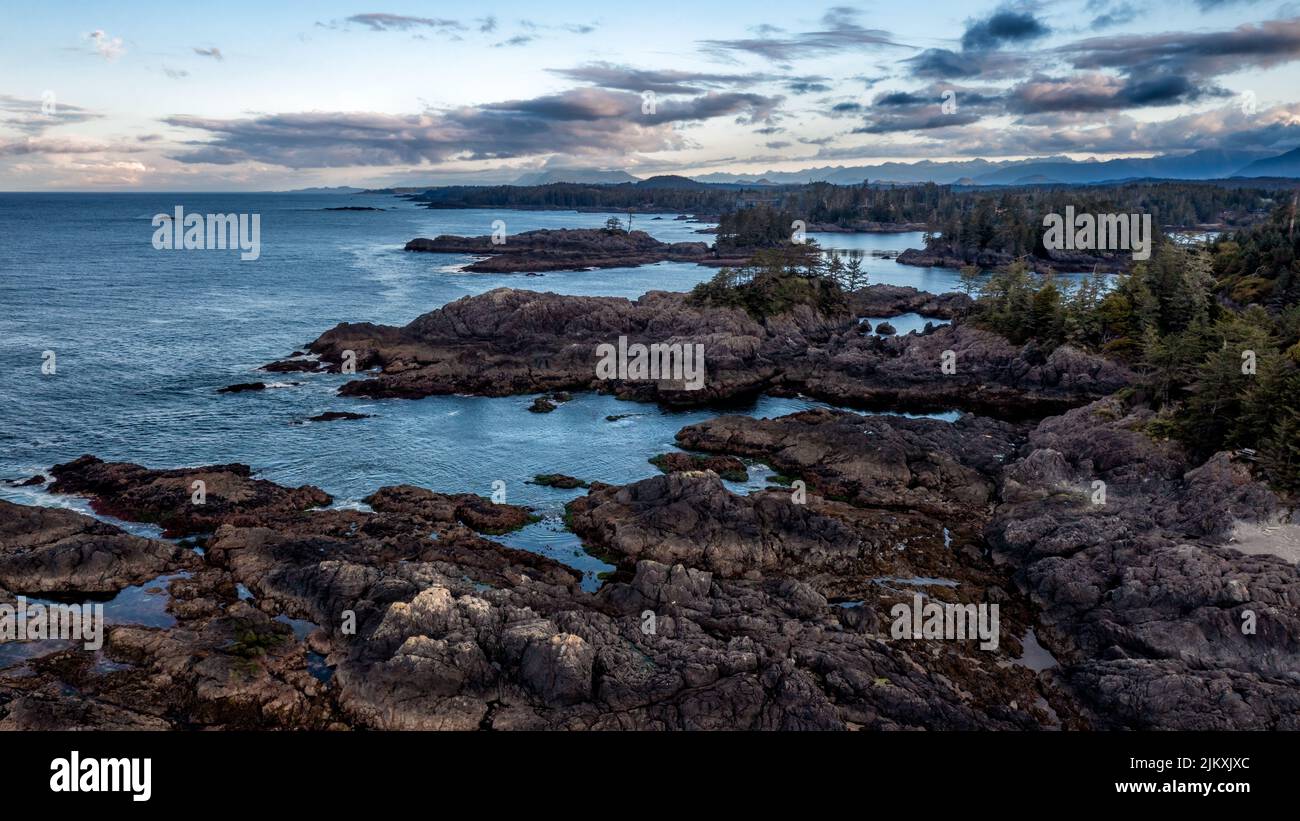Aerial of ucluelet hi-res stock photography and images - Alamy