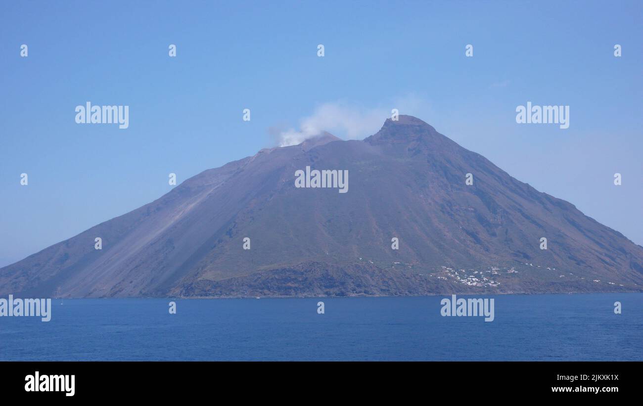 Beautiful shot active volcano hi-res stock photography and images - Alamy