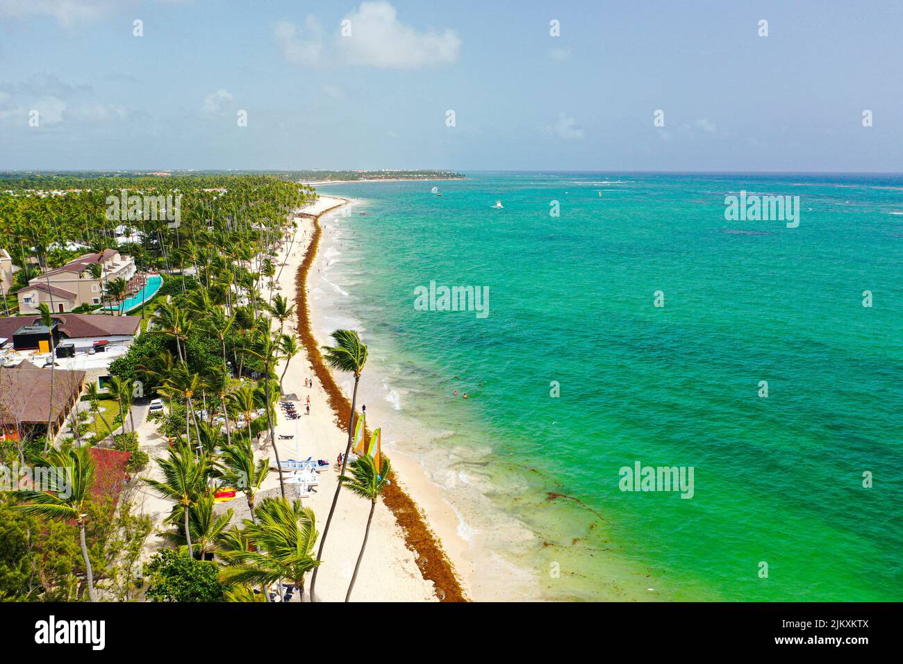 Aerial View of Punta Cana, Dominican Republic Stock Photo - Alamy