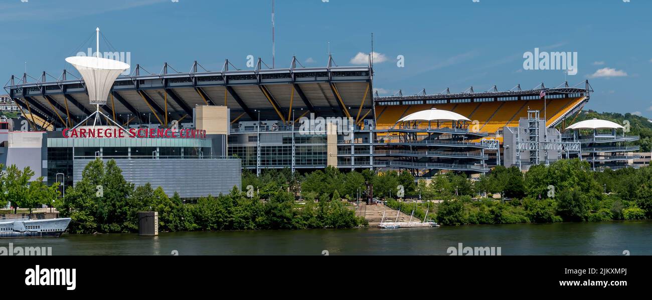 Heinz Field, home of the Pittsburgh Steelers, an NFL team next to the ...