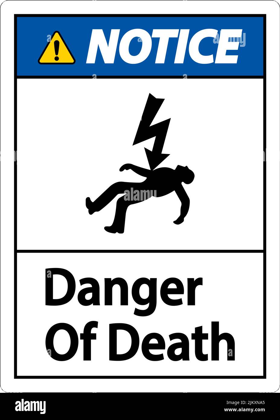 Notice of death Stock Vector Images - Alamy
