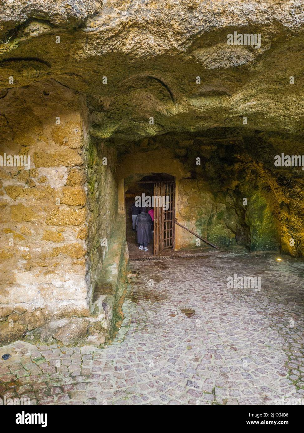 A vertical shot of the Hercules Cave, Tangier Stock Photo - Alamy