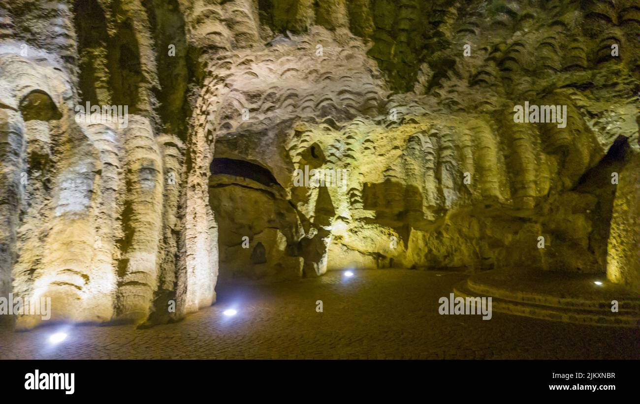 The historical famous Hercules Cave, Tangier Stock Photo - Alamy