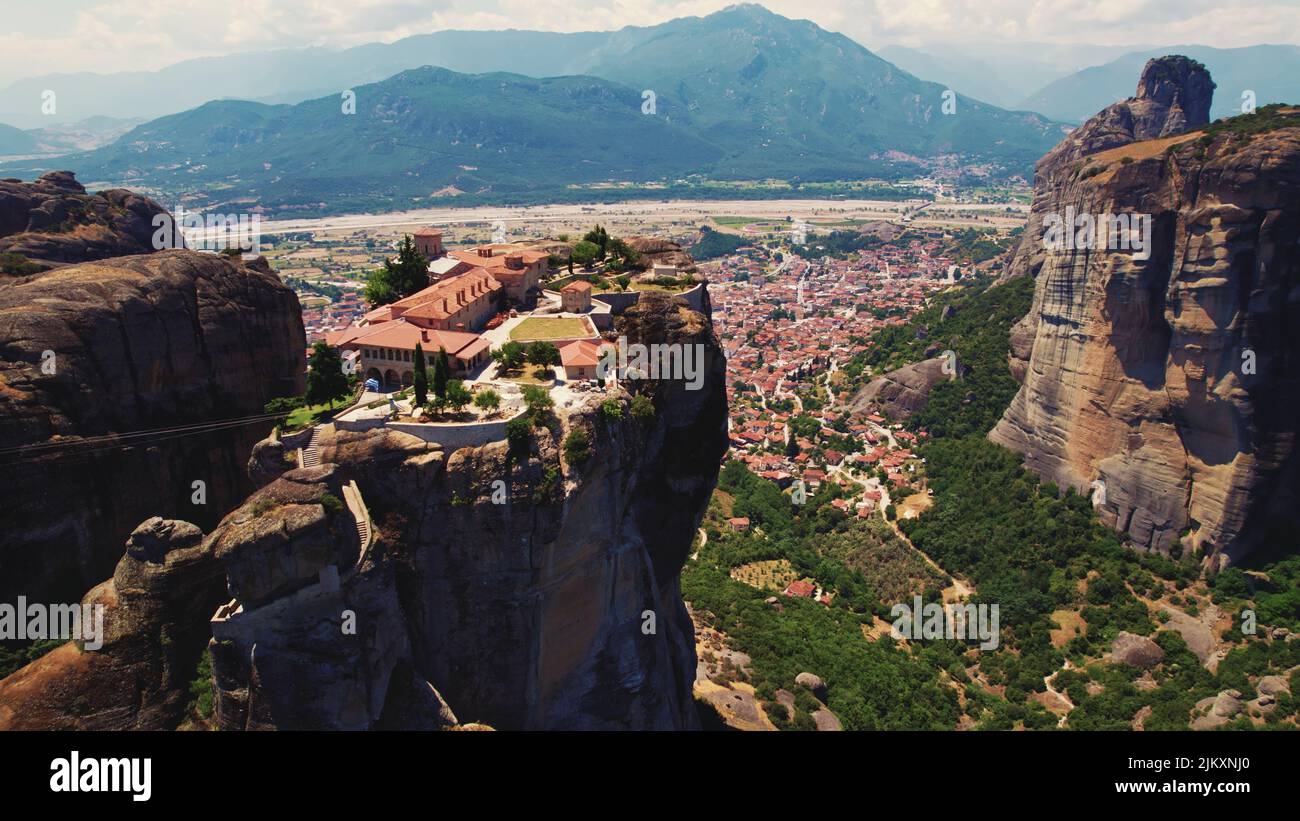 The Monasteries of Meteora. The place of Eastern Orthodox Church monks ...