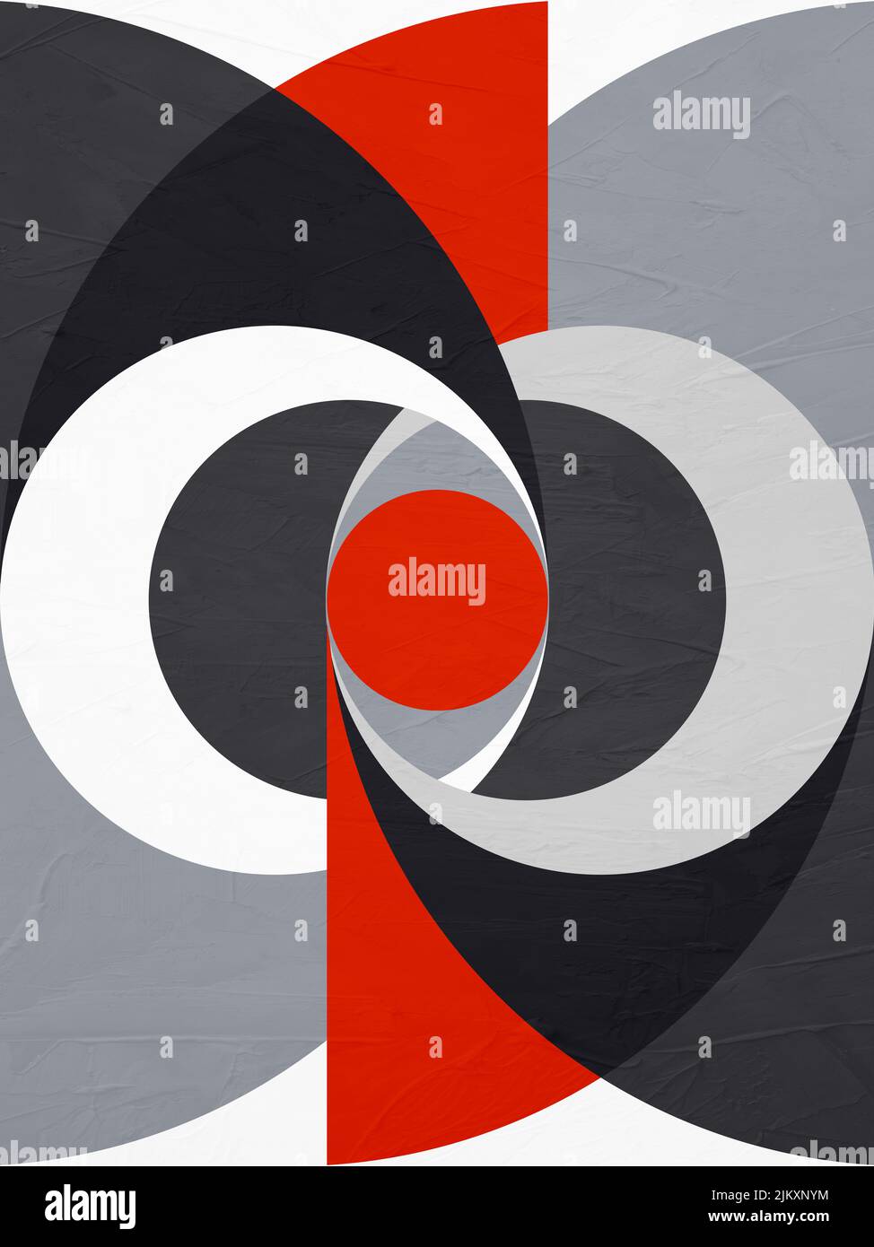 Abstract art of geometric shapes with colorful texture, modern art and ...