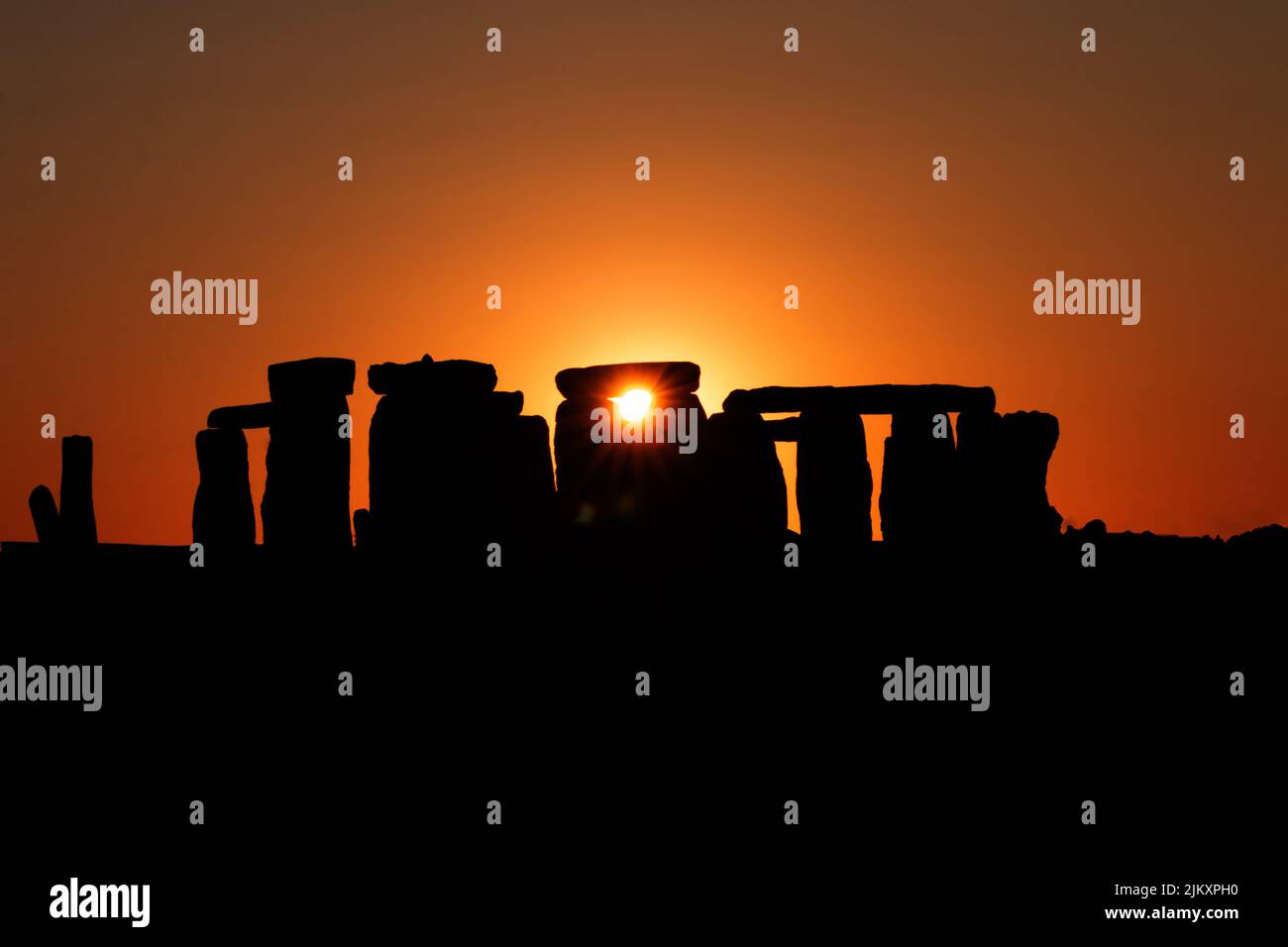 Stonehenge Sunset Wallpaper
