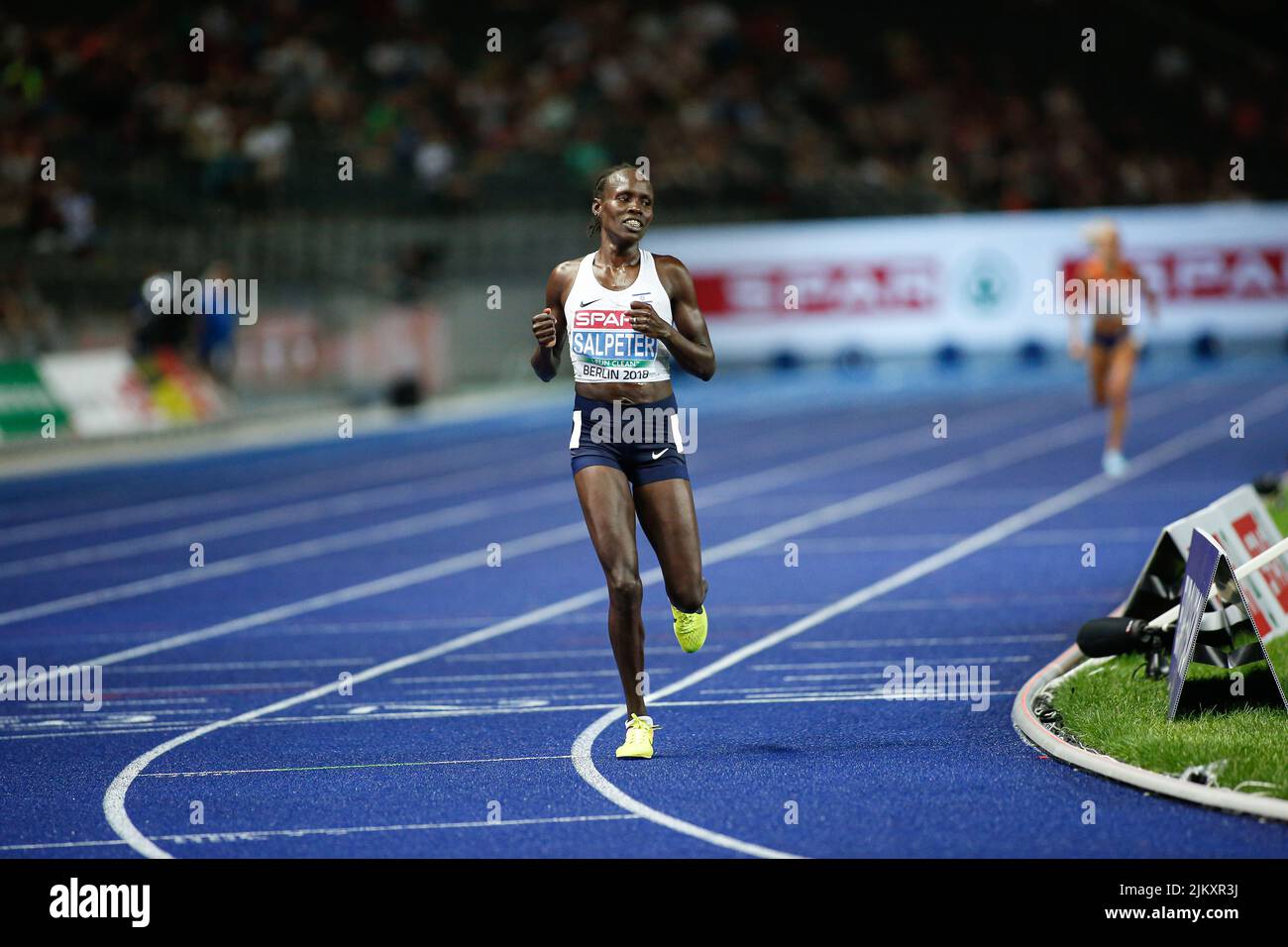 Lonah Chemtai Salpeter participating in the 10.000 meters at the ...