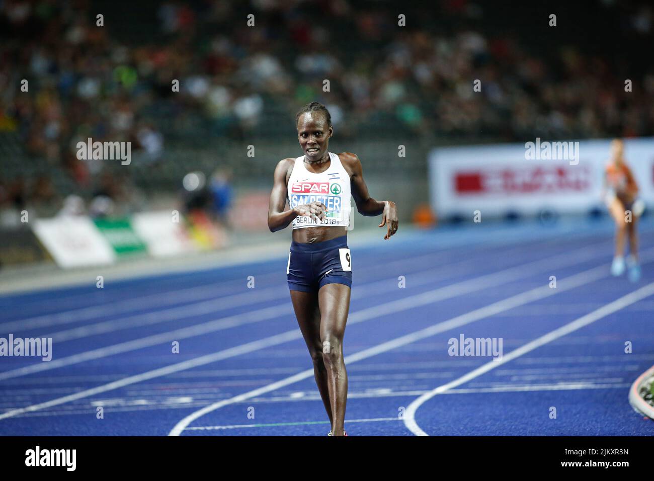 Lonah Chemtai Salpeter participating in the 10.000 meters at the ...