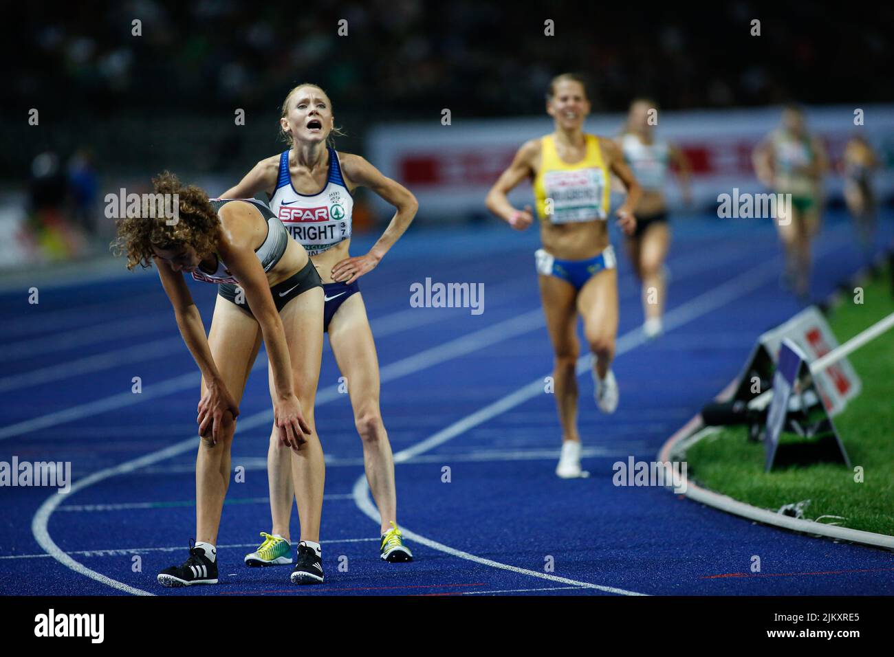 Alice Wright participating in the 10.000 meters at the European ...