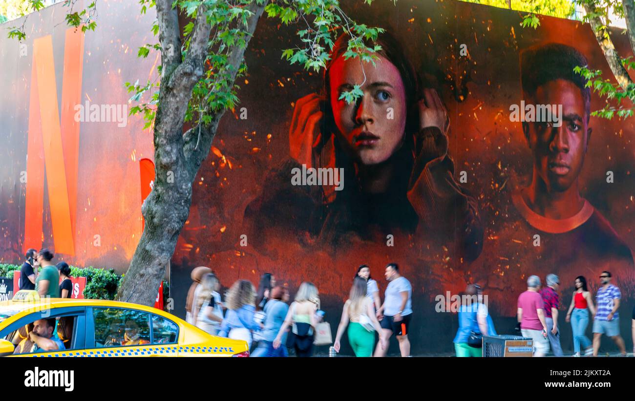 Netflix stranger things ad hi-res stock photography and images - Alamy