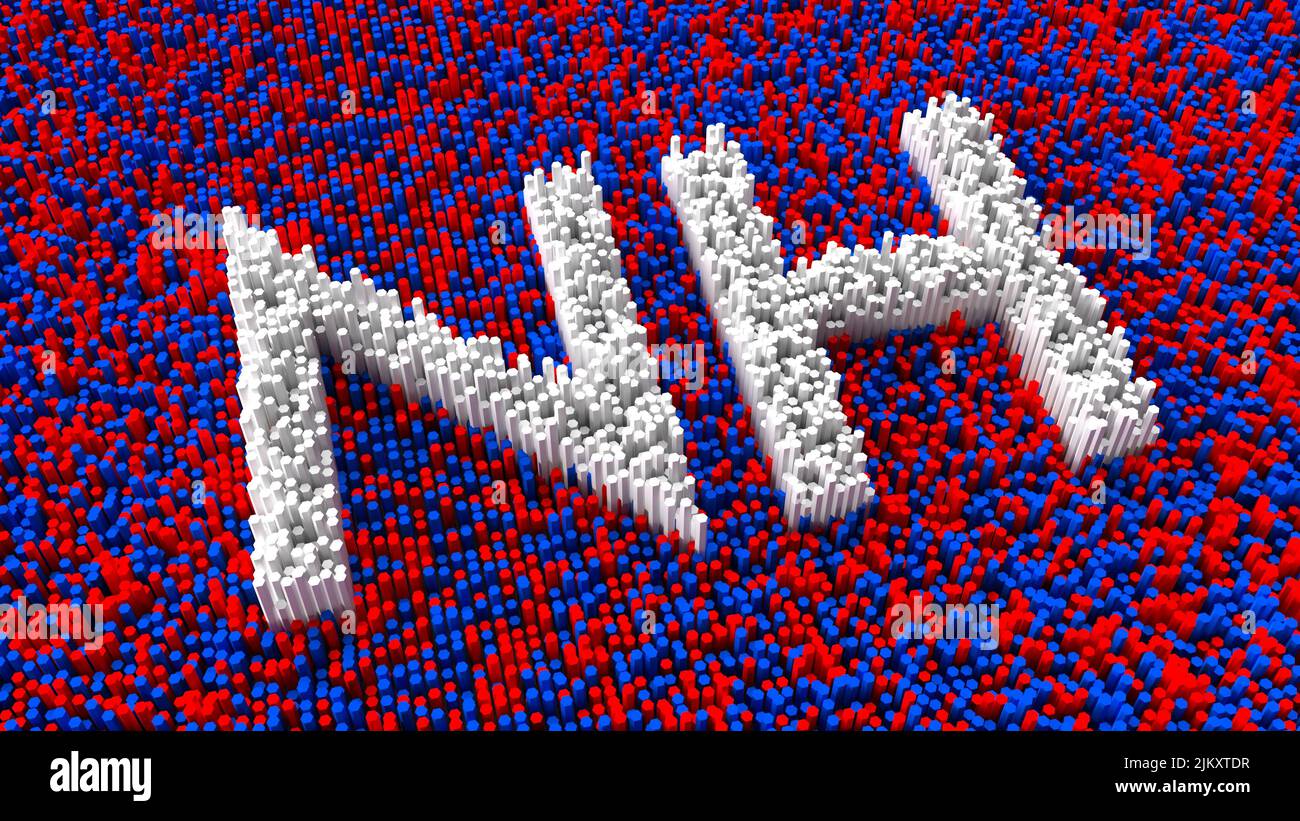 3d rendering american new hi-res stock photography and images - Alamy