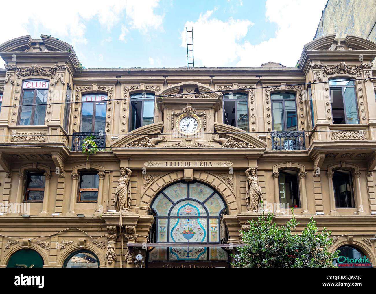 Cite de Pera, historic opera house in Empire-style built in 1876 ...