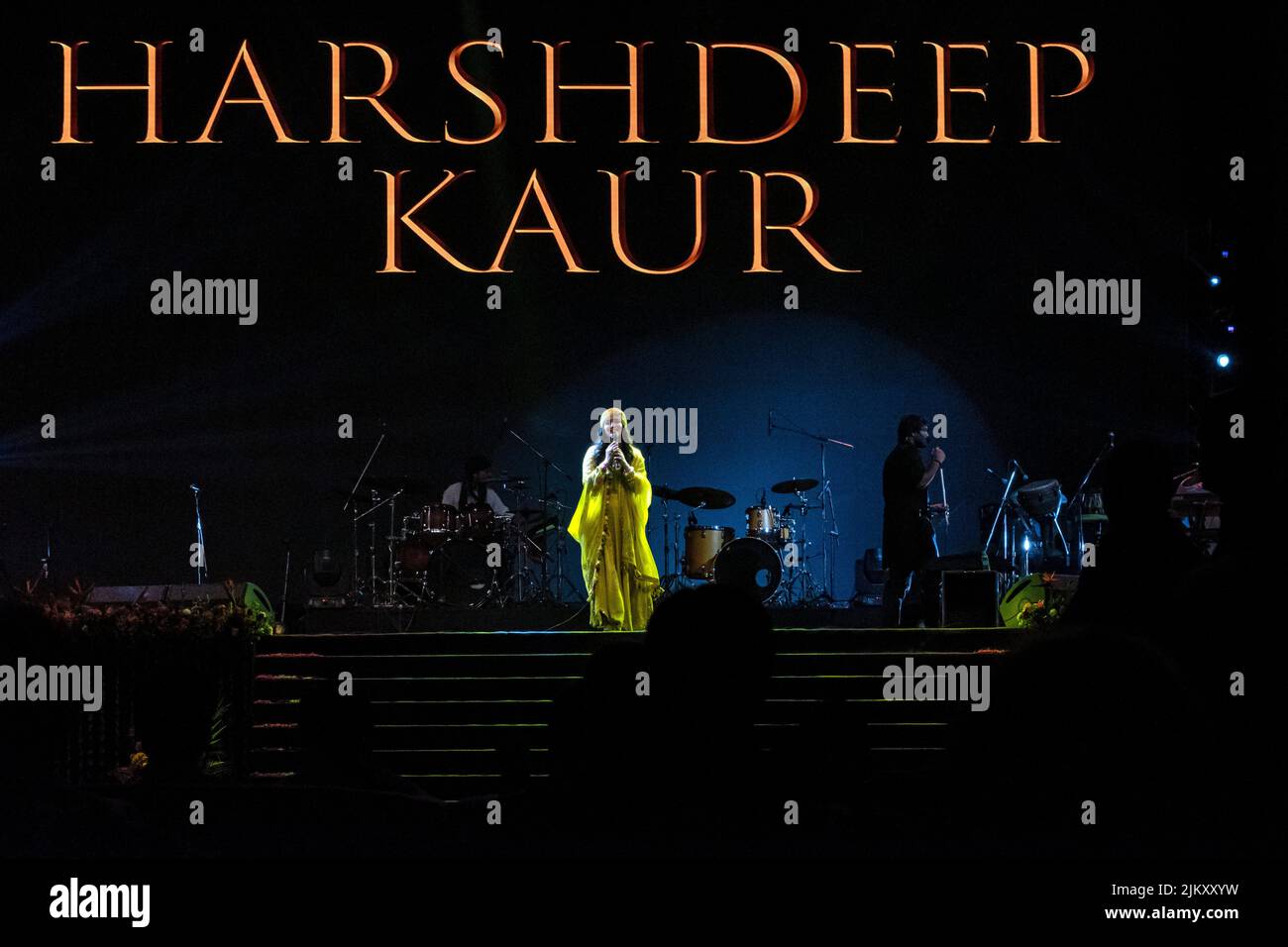 New Delhi, Delhi, India. 2nd Aug, 2022. Harshdeep Kaur (Indian playback ...
