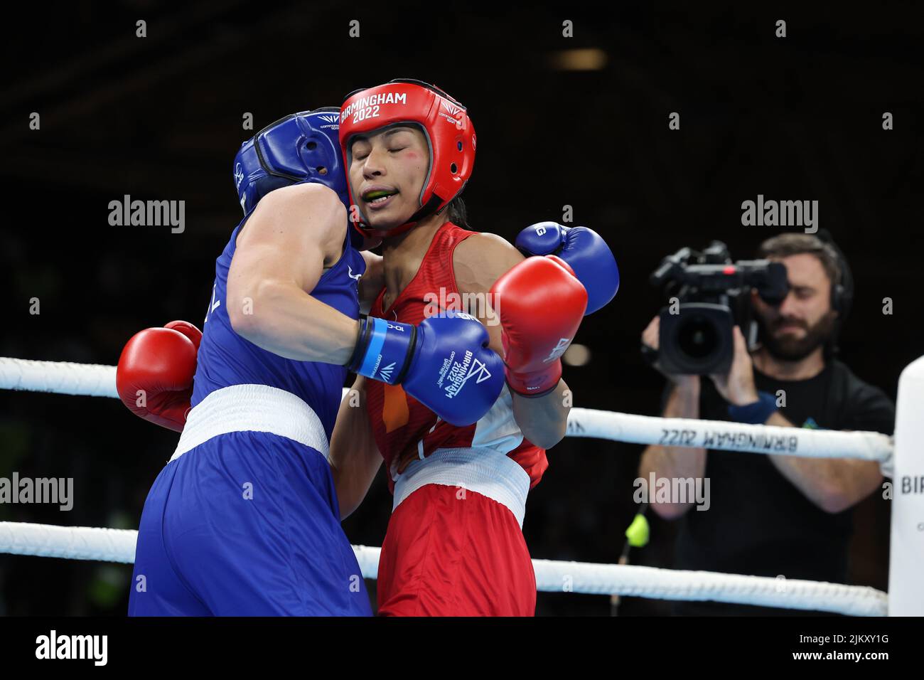 Birmingham, UK, 3rd Aug 2022; Common Wealth Games; CWG 2022 : Boxing ...