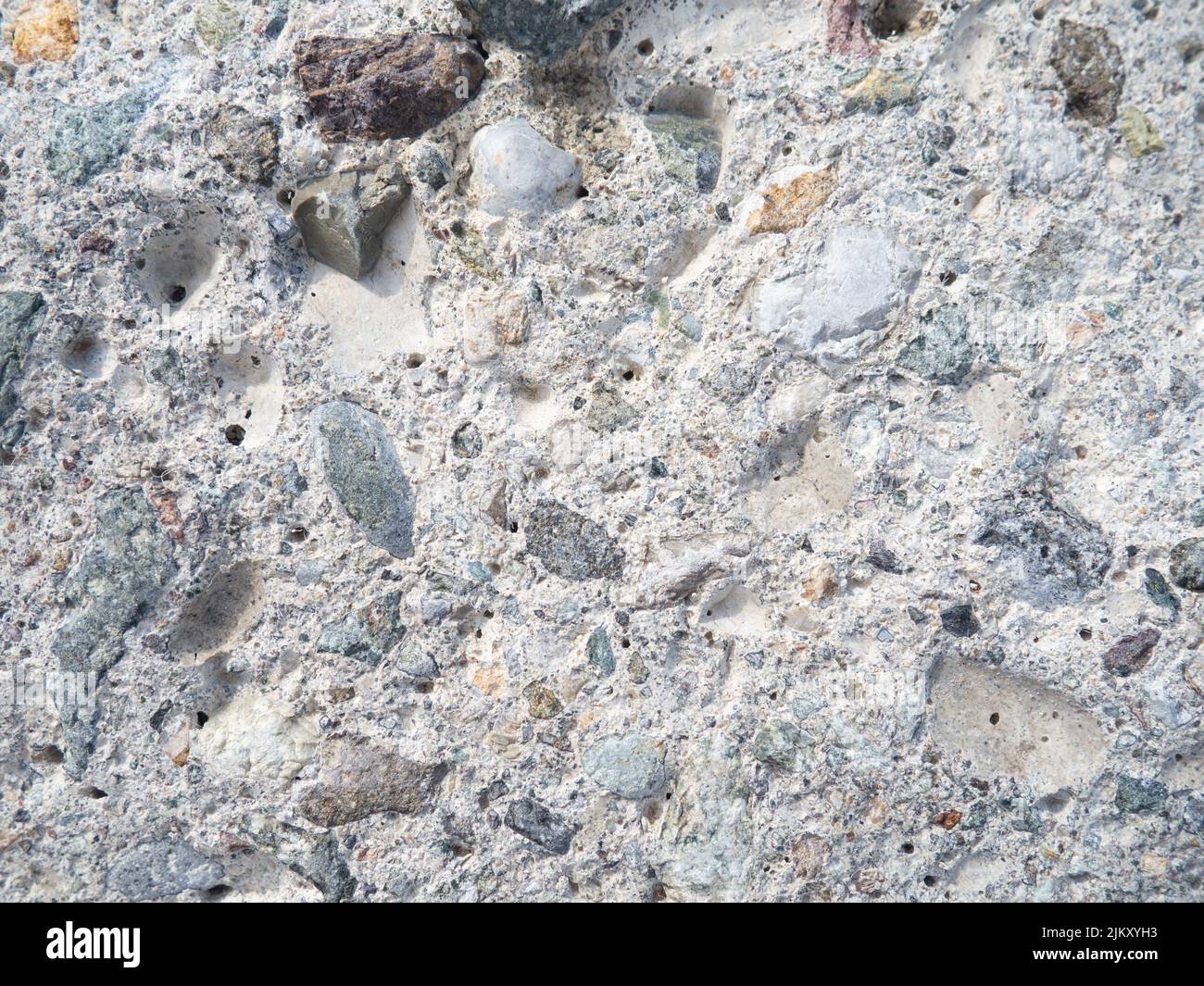 Porous concrete wall. stone surface. Cement surface. Grey. Reinforced ...