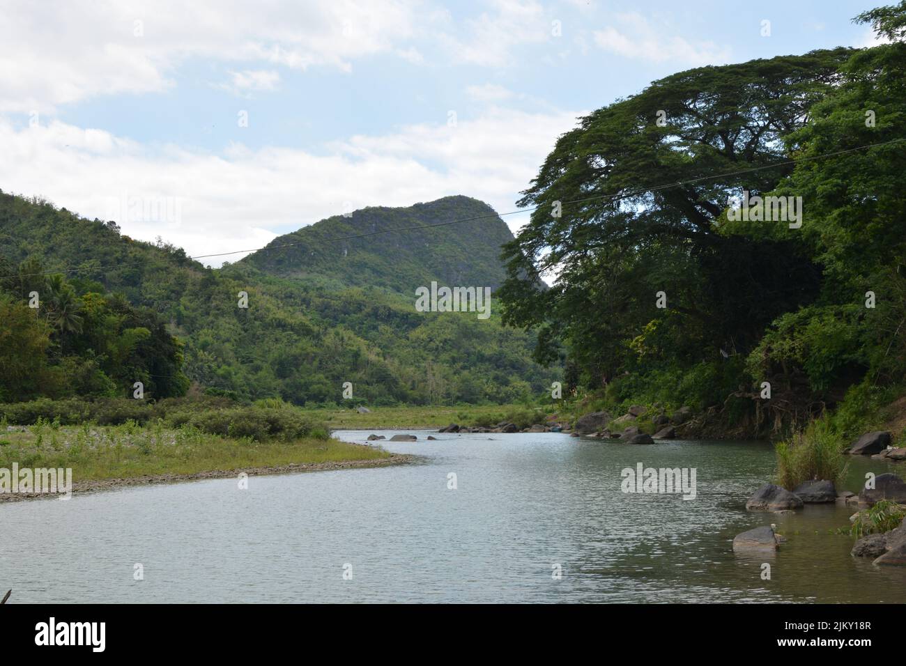 Philippines landscape river hi-res stock photography and images - Alamy