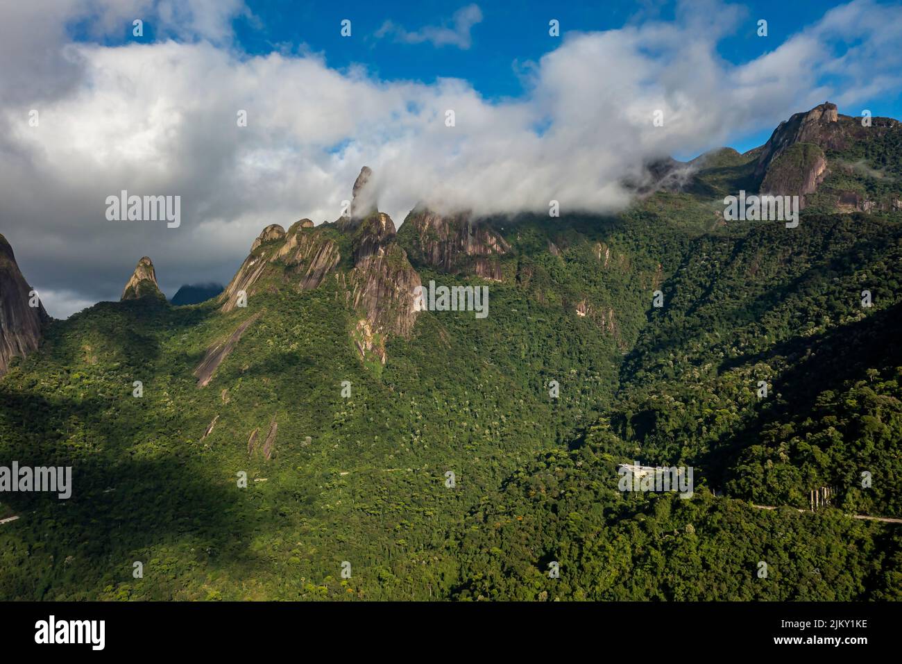 The finger of god in the city of teresopolis hi-res stock photography ...