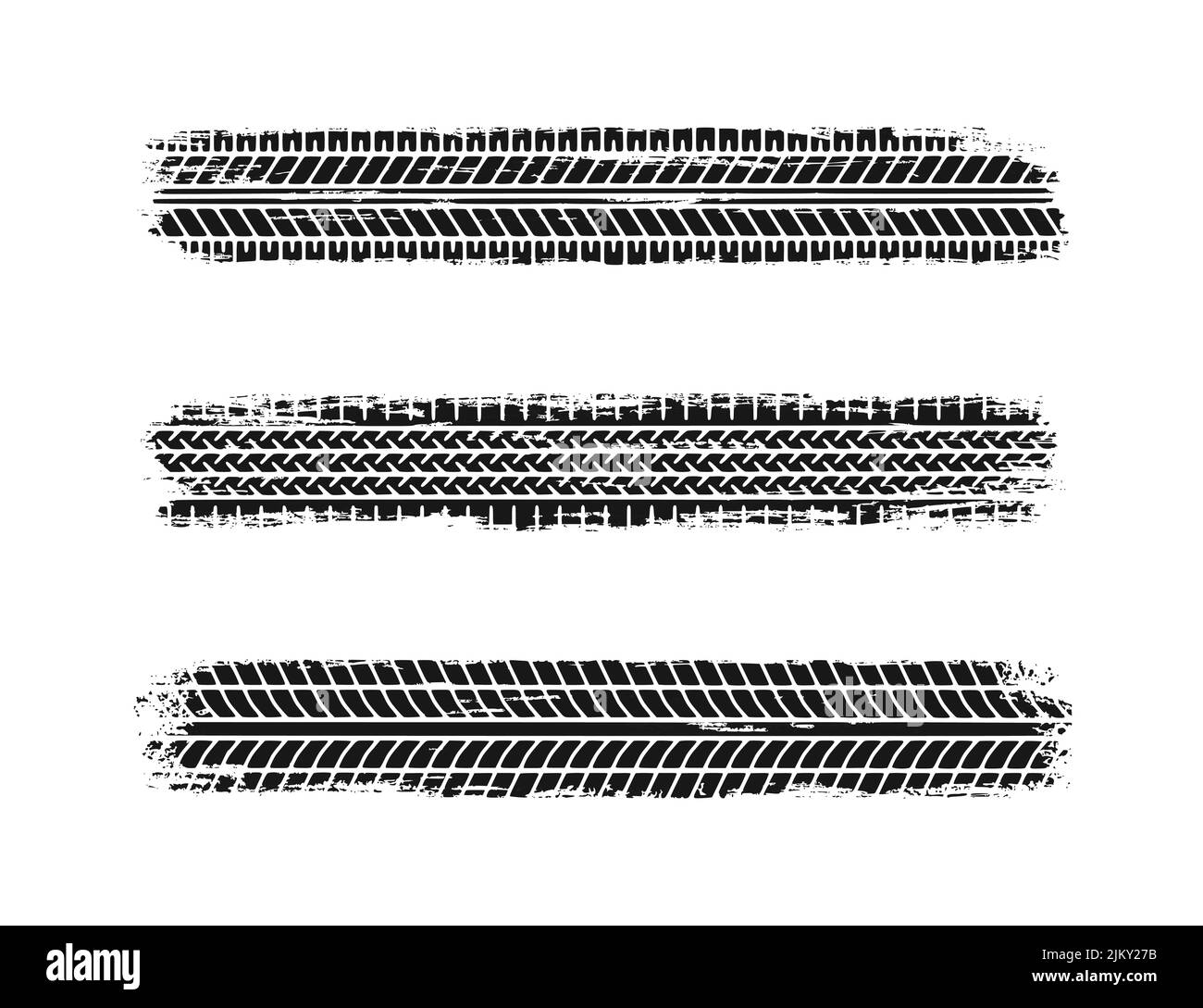 Auto tire tread grunge set. Car and motorcycle tire pattern, wheel tyre ...