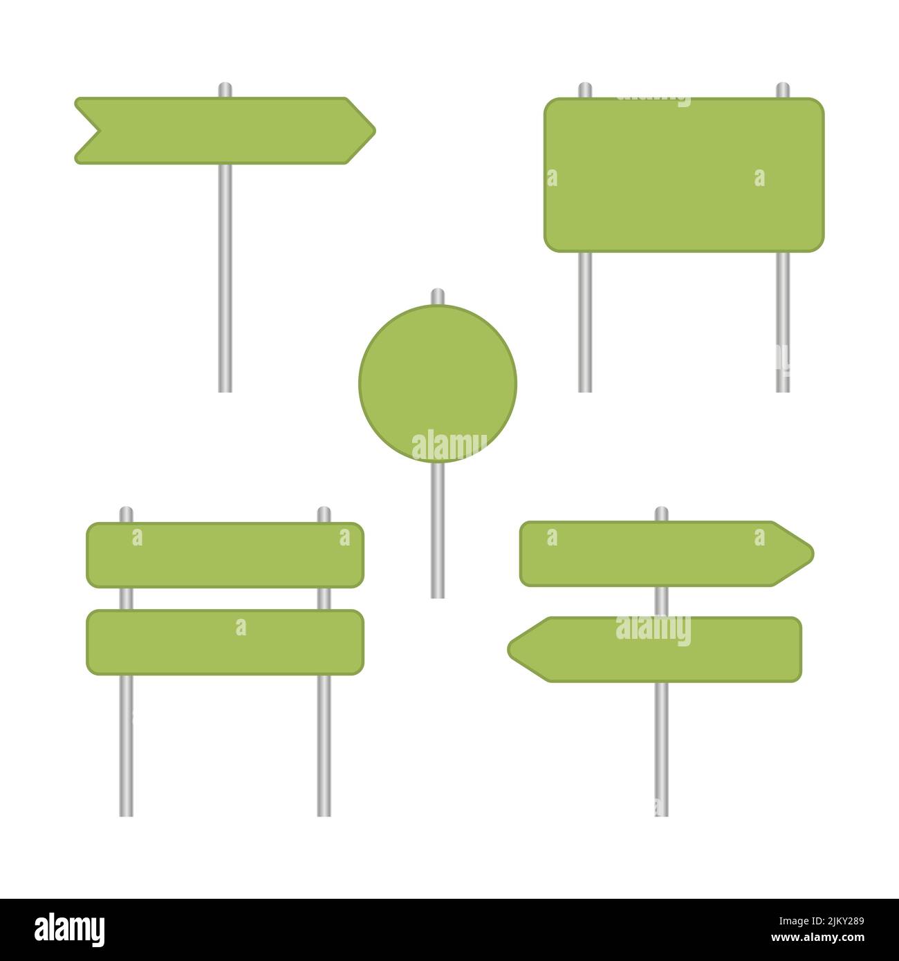 Road layout signs Stock Vector Images - Alamy