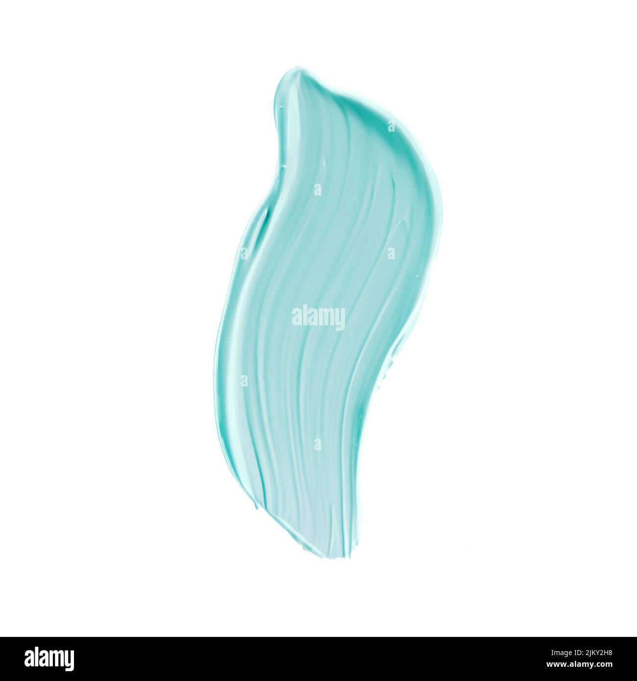 Pastel mint beauty swatch, skincare and makeup cosmetic product sample ...