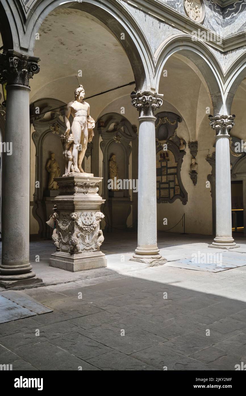 Riccardi Medici Palace Florence Italy Stock Photo - Alamy