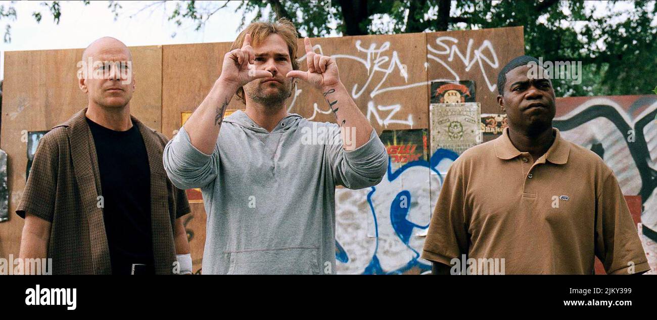 BRUCE WILLIS, SEANN WILLIAM SCOTT, TRACY MORGAN, COP OUT, 2010 Stock ...