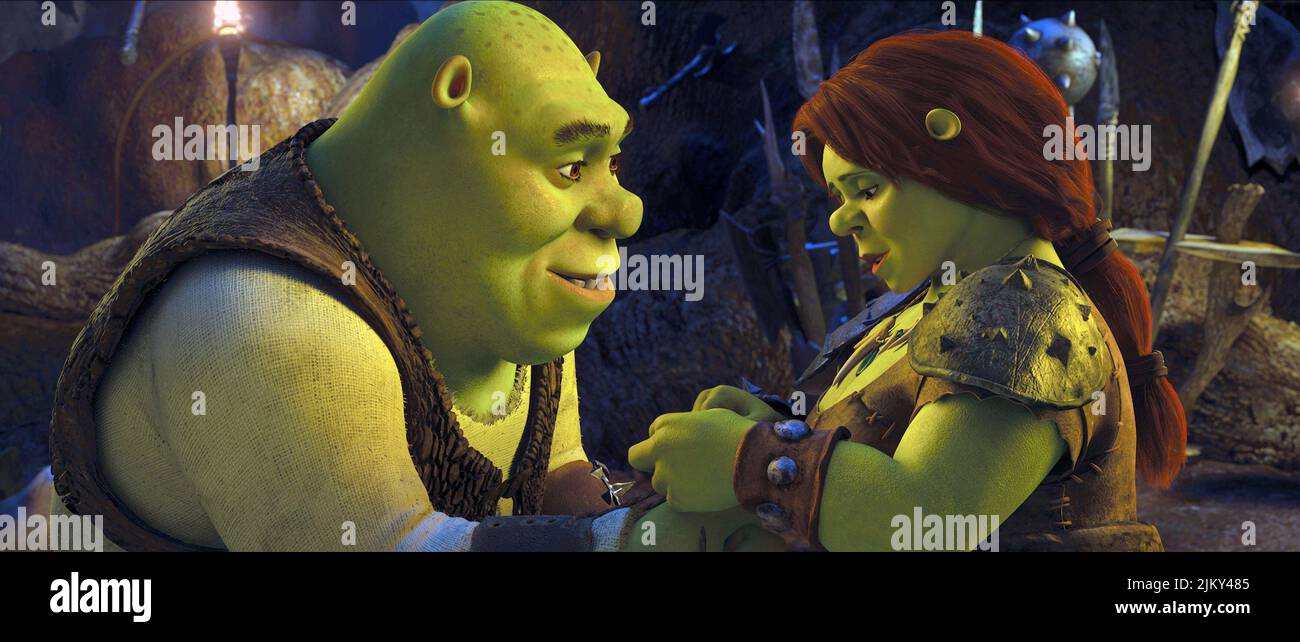 SHREK,FIONA, SHREK FOREVER AFTER, 2010 Stock Photo - Alamy