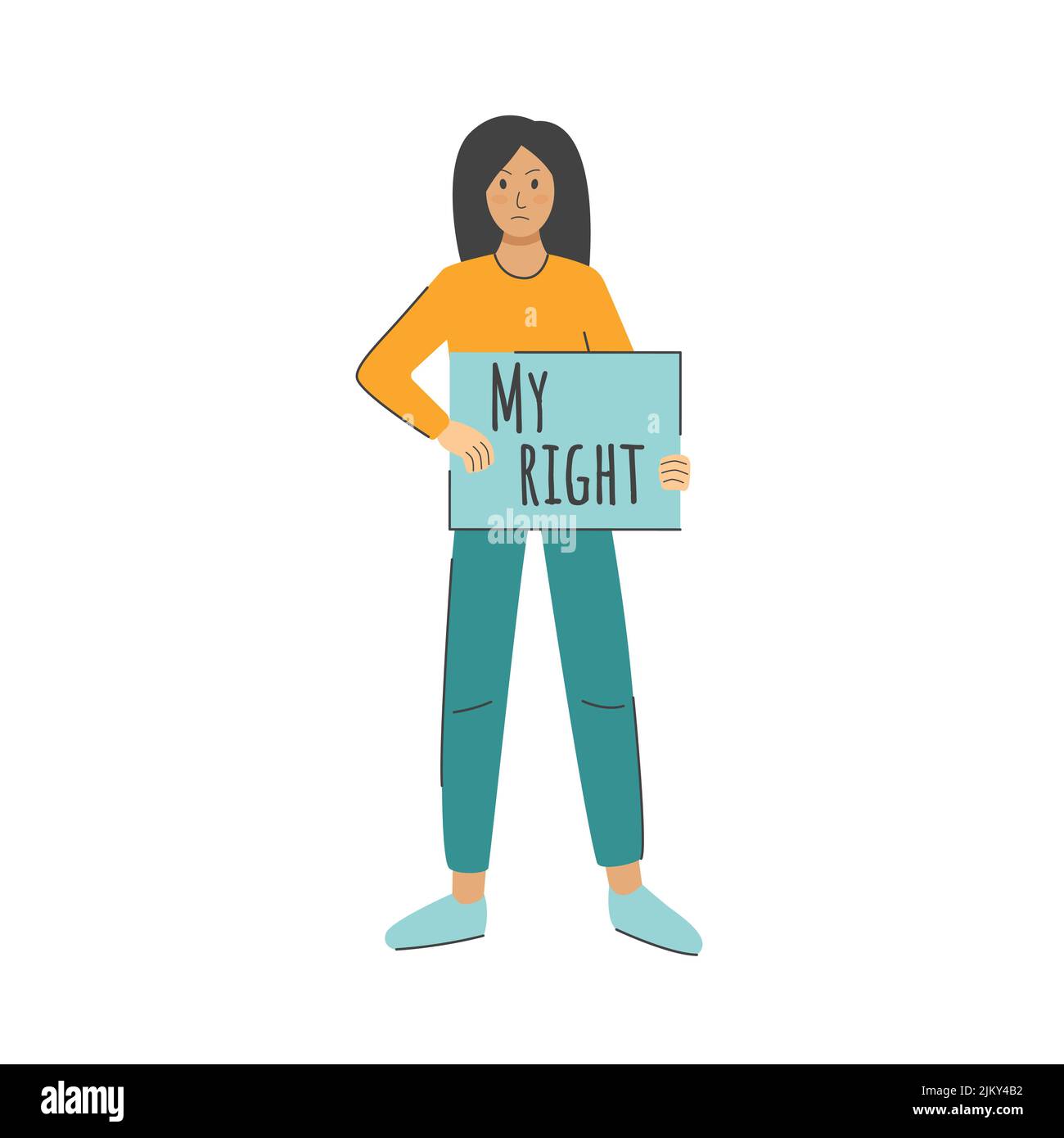 Womens empowerment vector illustration Stock Vector Image & Art - Alamy