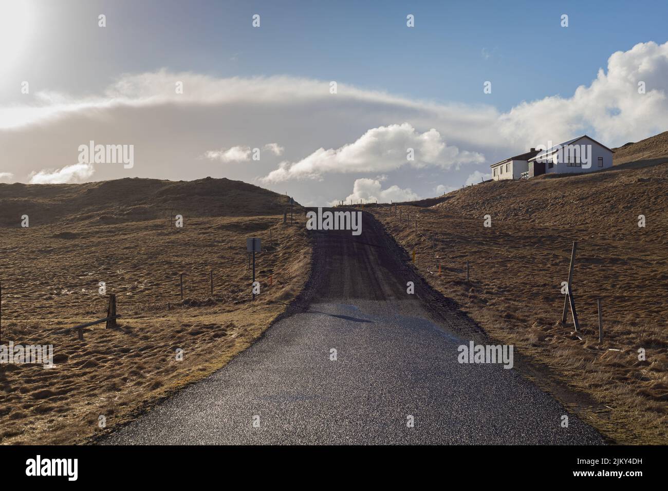 Hilly road hi-res stock photography and images - Alamy