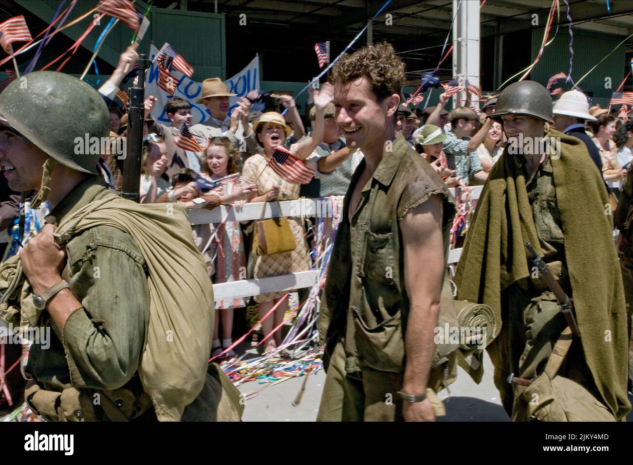 JAMES BADGE DALE, JACOB PITTS, KEITH NOBBS, THE PACIFIC, 2010 Stock ...