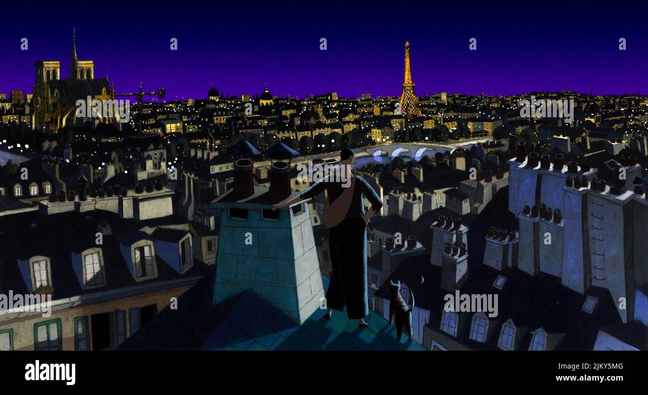 Film a cat in paris hi-res stock photography and images - Alamy