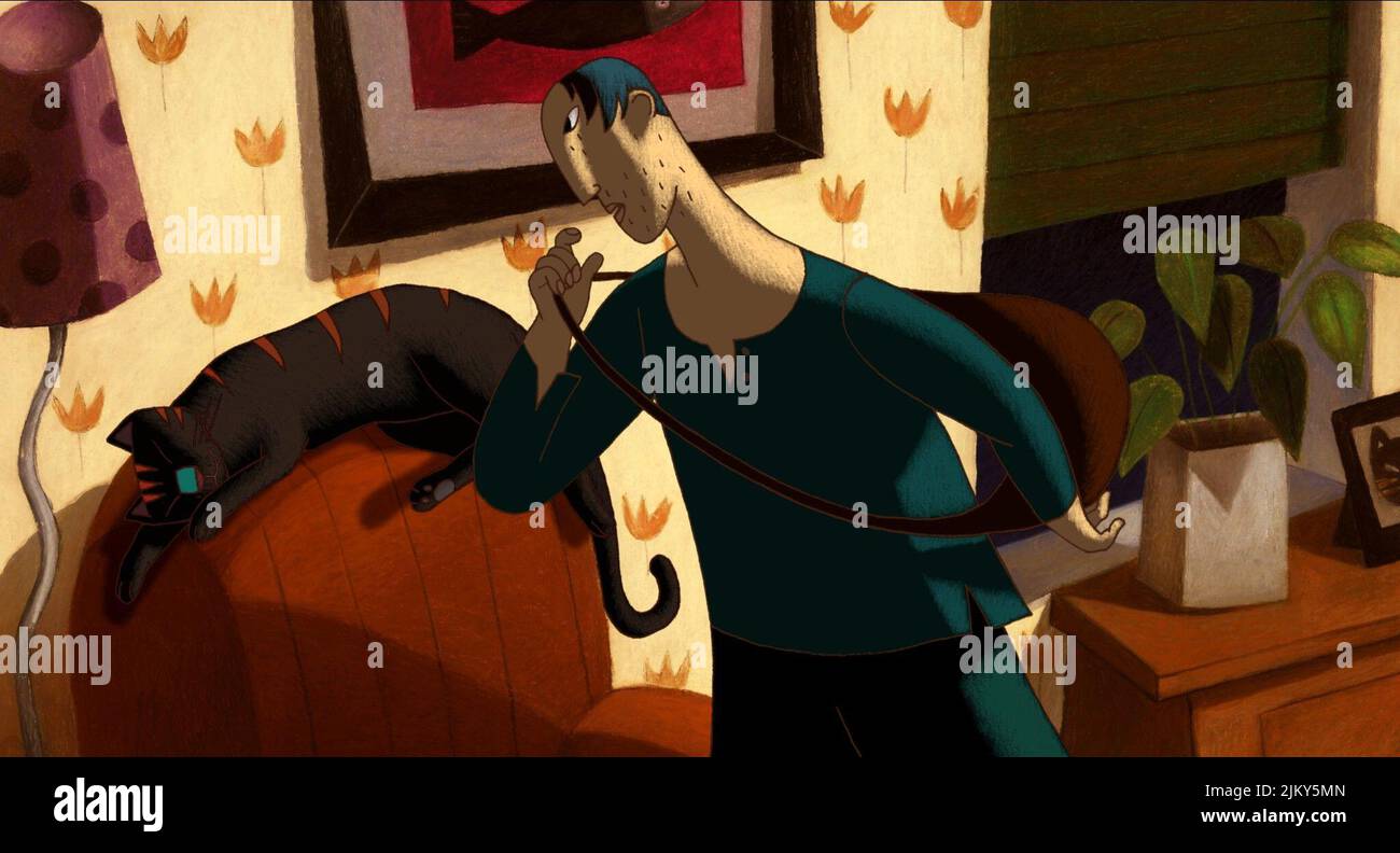 DINO, NICO, A CAT IN PARIS, 2010 Stock Photo - Alamy