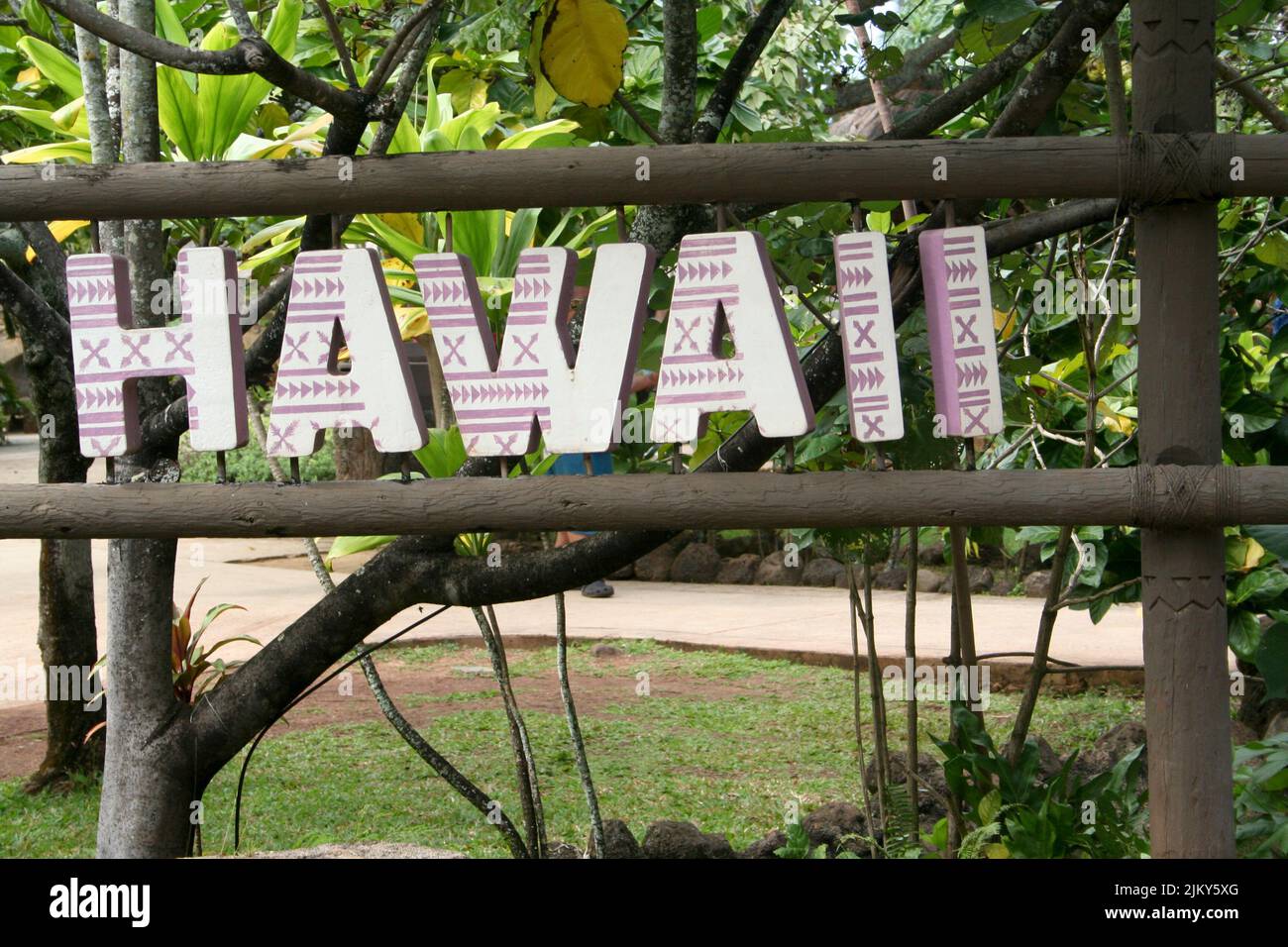 Hawaii word hi-res stock photography and images - Alamy