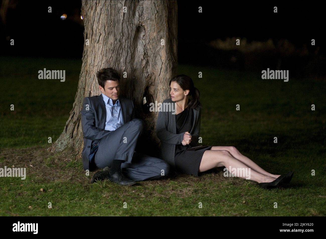 JOSH DUHAMEL, KATIE HOLMES, THE ROMANTICS, 2010 Stock Photo - Alamy