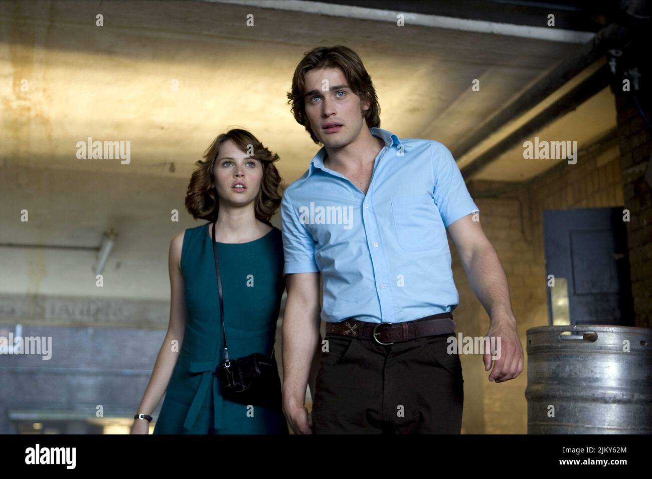 FELICITY JONES, CHRISTIAN COOKE, CEMETERY JUNCTION, 2010 Stock Photo ...