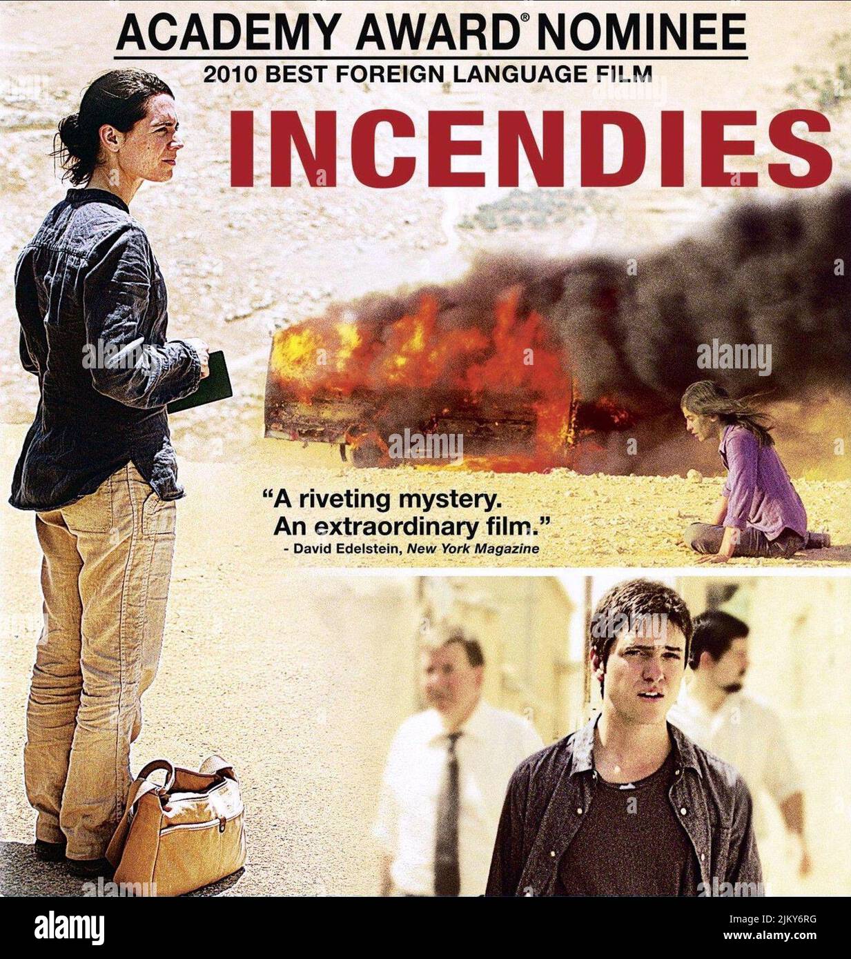 LUBNA AZABAL, MAXIM GAUDETTE, INCENDIES, 2010 Stock Photo - Alamy