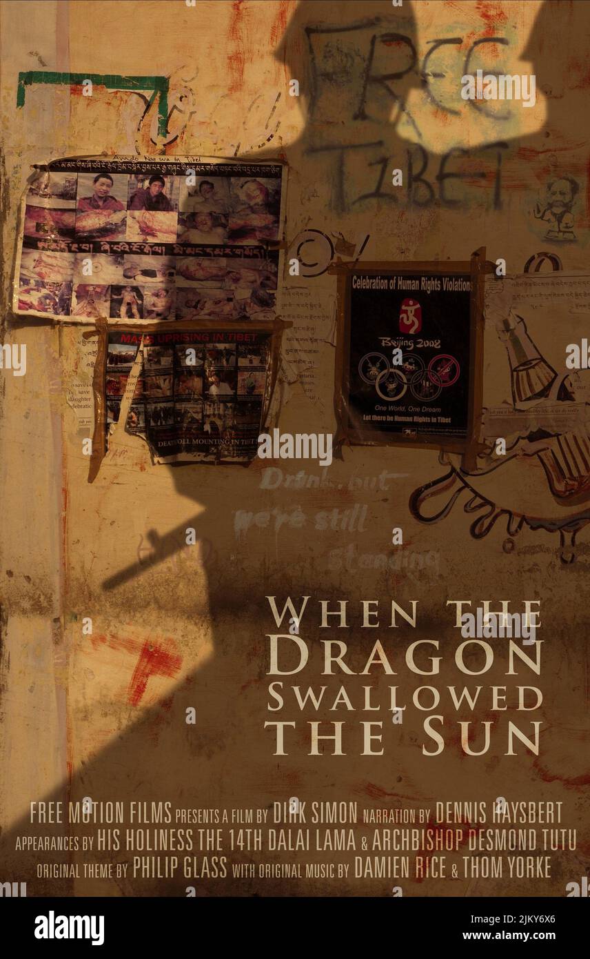 MOVIE POSTER, WHEN THE DRAGON SWALLOWED THE SUN, 2010 Stock Photo - Alamy