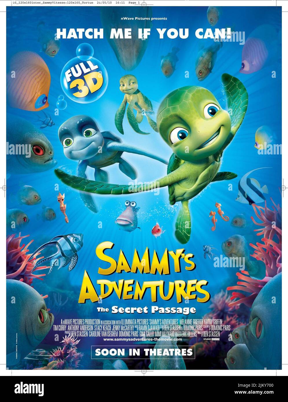 SAMMY POSTER, A TURTLE'S TALE: SAMMY'S ADVENTURES, 2010 Stock Photo - Alamy