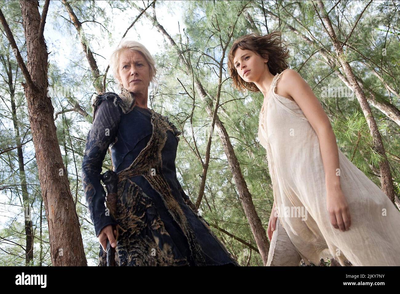 HELEN MIRREN, FELICITY JONES, THE TEMPEST, 2010 Stock Photo - Alamy