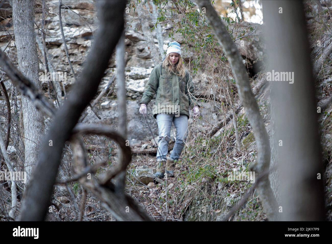 JENNIFER LAWRENCE, WINTER'S BONE, 2010 Stock Photo - Alamy