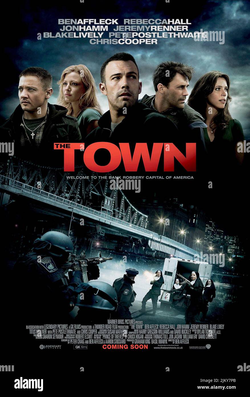 MOVIE POSTER, THE TOWN, 2010 Stock Photo - Alamy